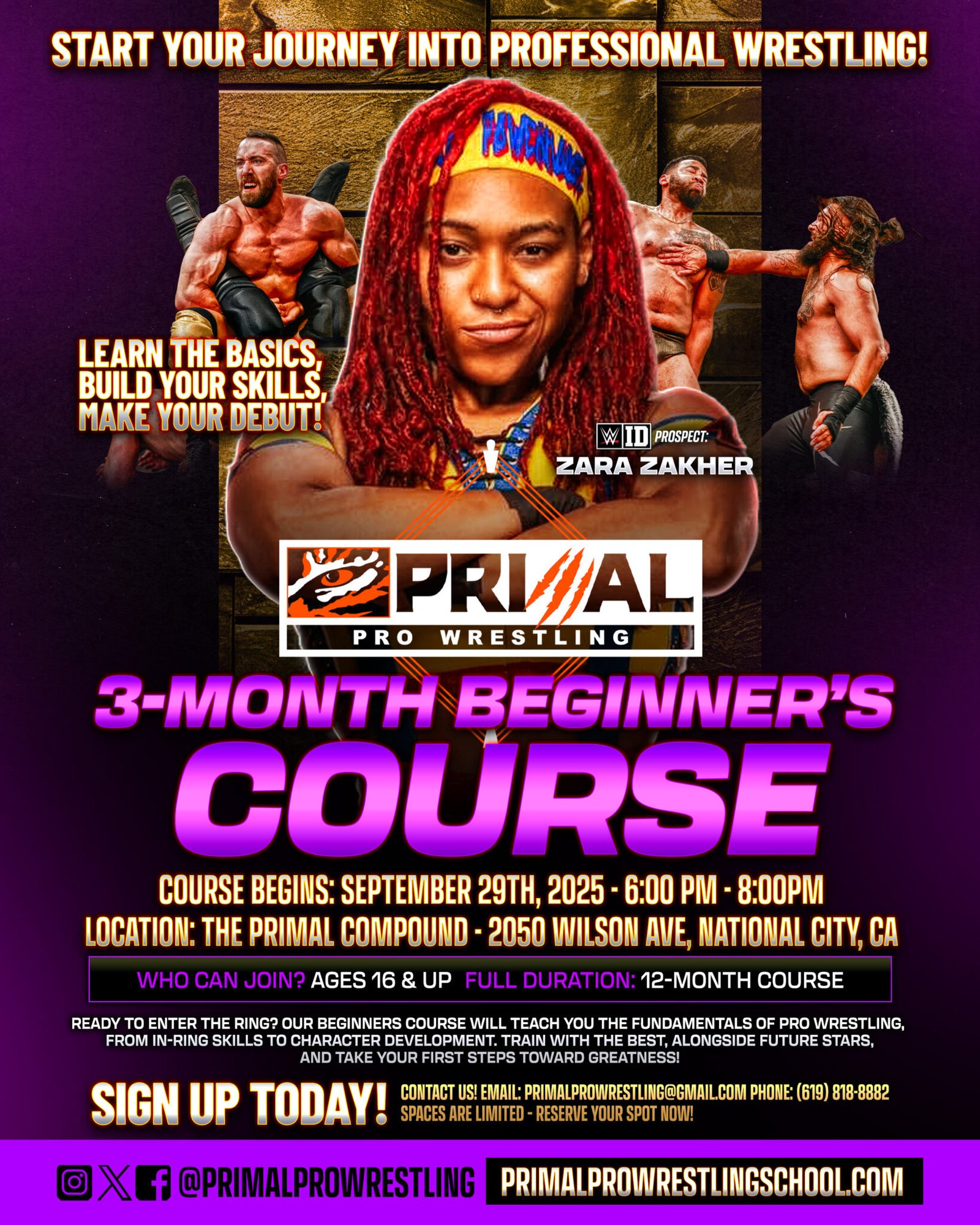 Home - Primal Pro Wrestling School