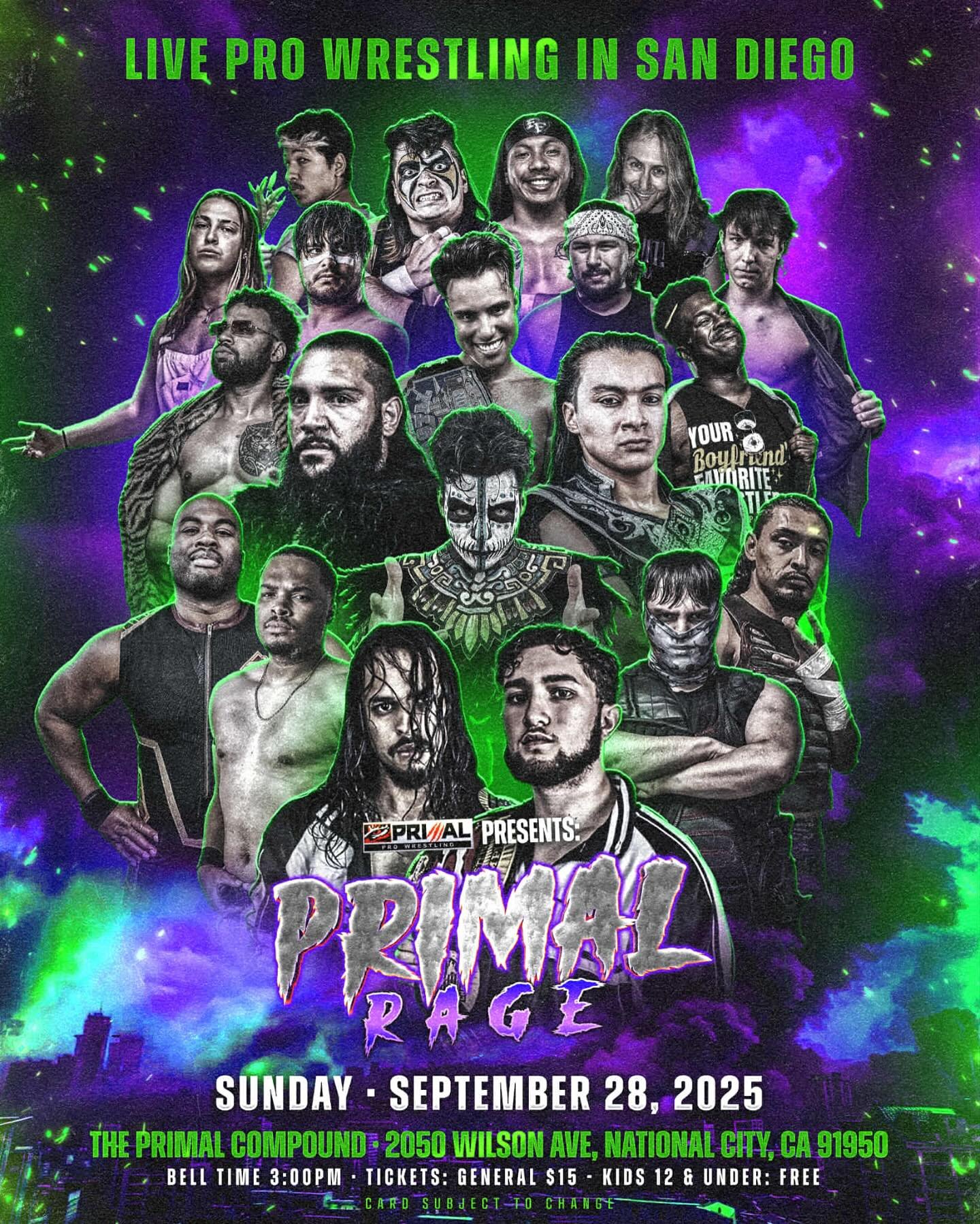 Home - Primal Pro Wrestling School