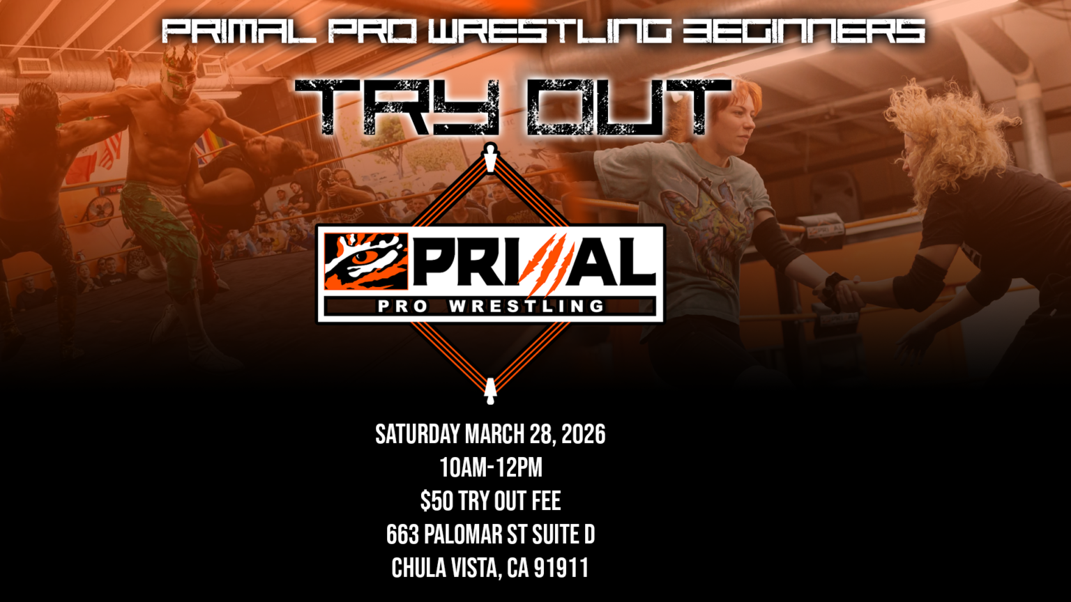 Home - Primal Pro Wrestling School